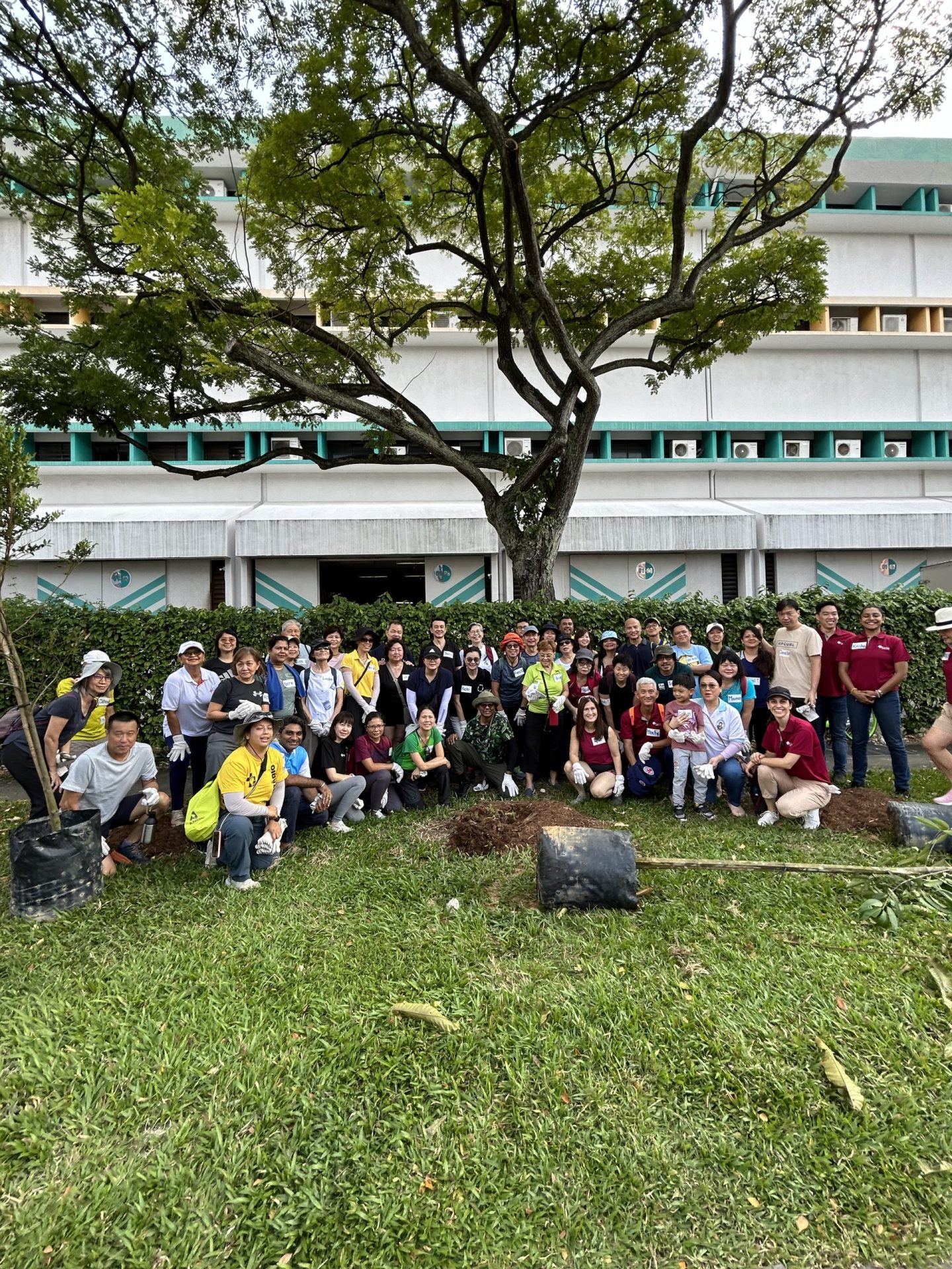 Community Tree Planting - Caritas Singapore