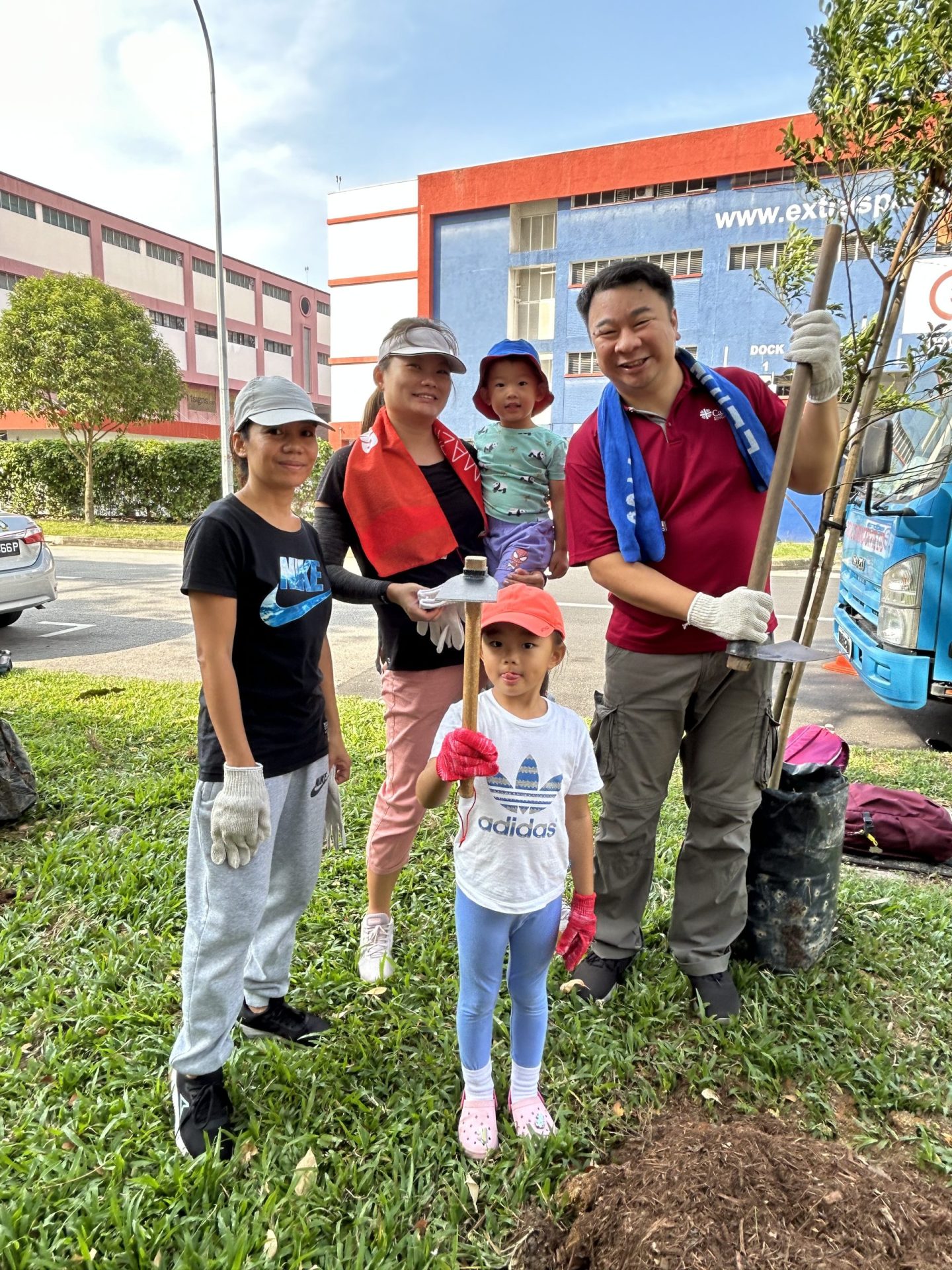 Community Tree Planting - Caritas Singapore