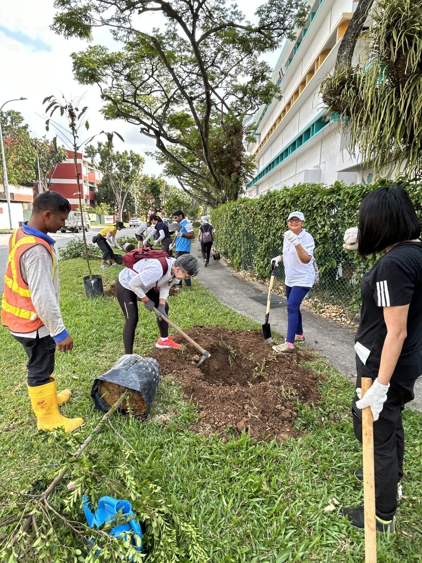 Community Tree Planting - Caritas Singapore