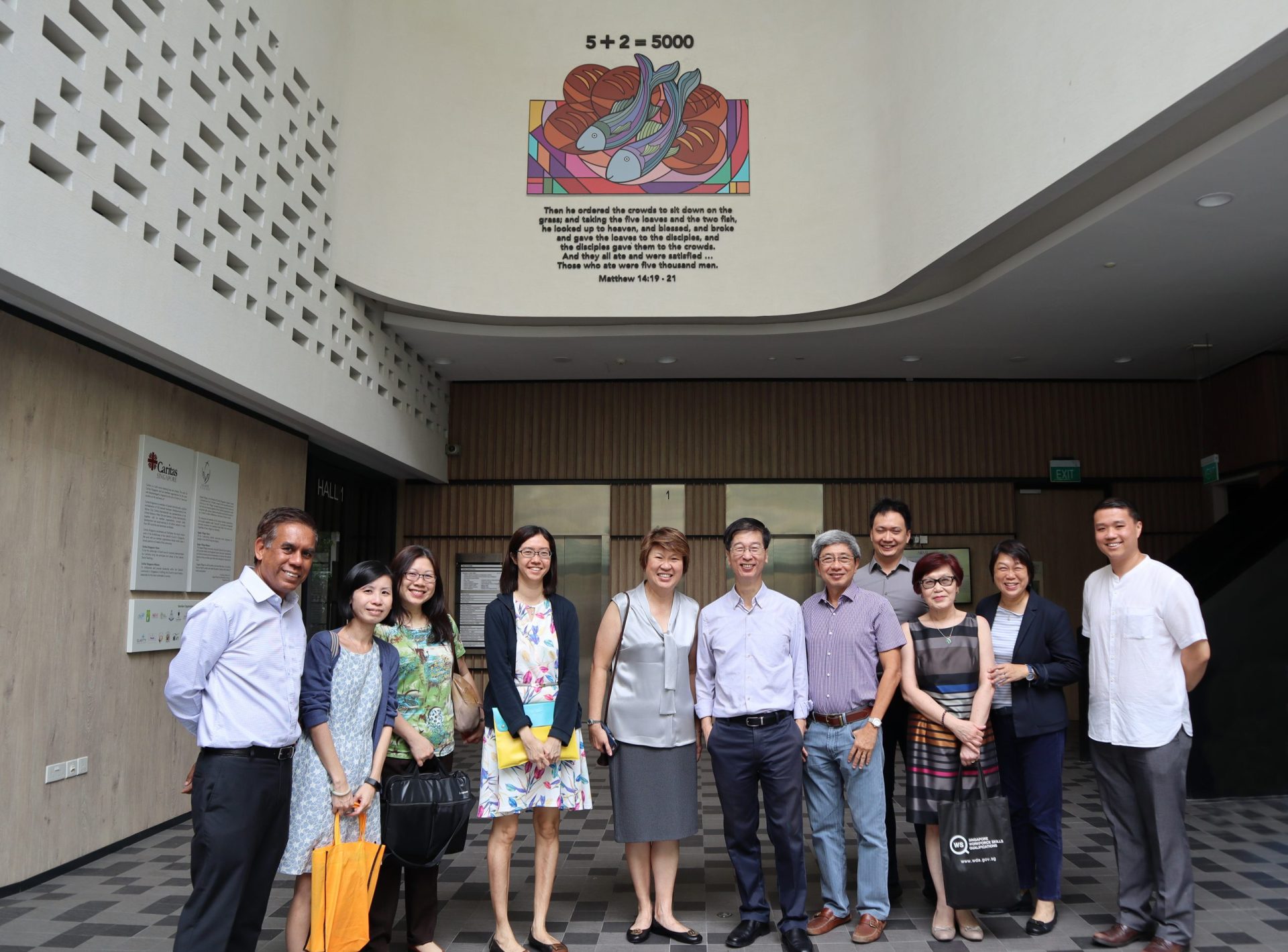 Visit by Commissioner of Charities, Dr Ang Hak Seng | Caritas SG