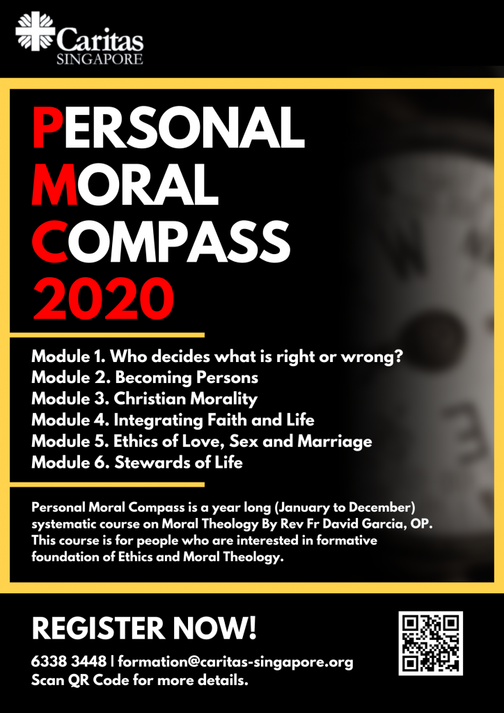 Personal Moral Compass Course 2020 - Caritas Singapore